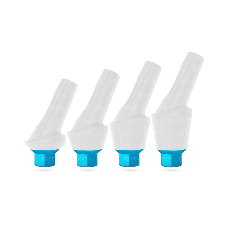 15° Abutment Angulado Anatómico Estético de Zirconia con Base de Titan ...
